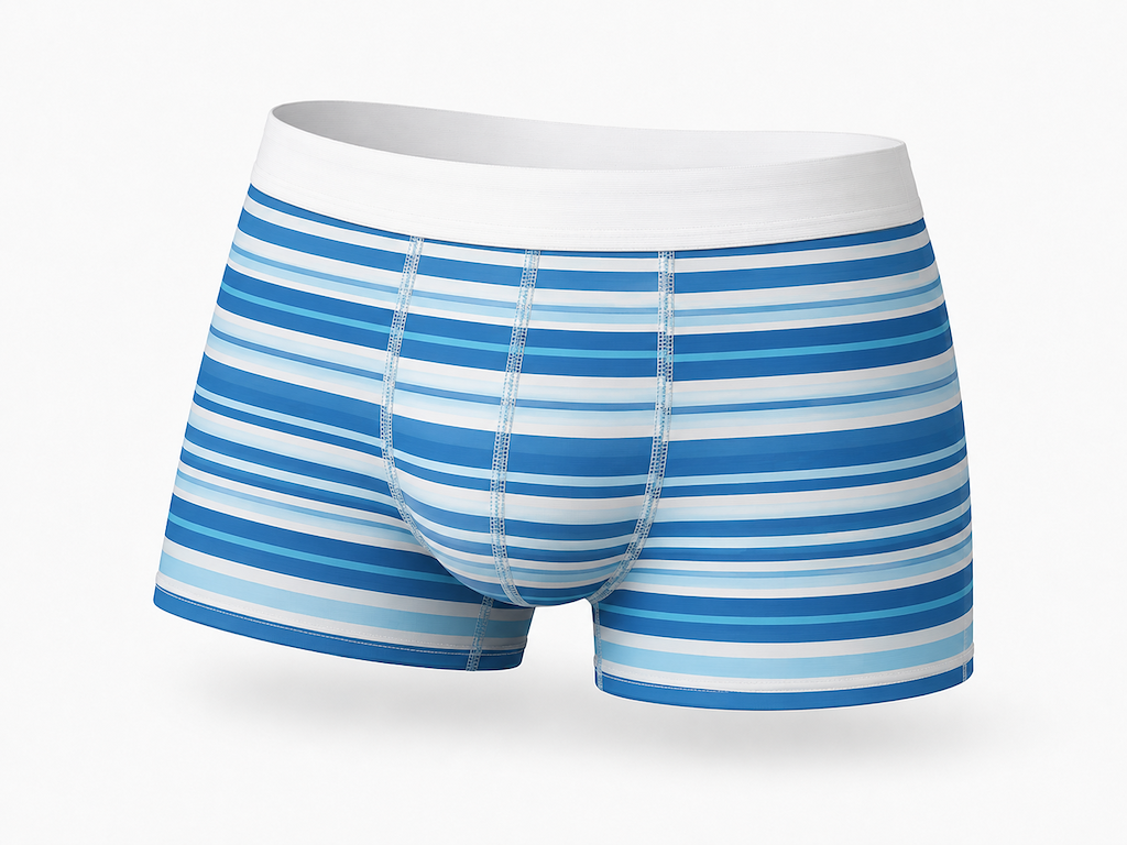 Marco Bokserice Arilje Plave Pruge – Muški Pamučni Donji Veš | Bear Underwear