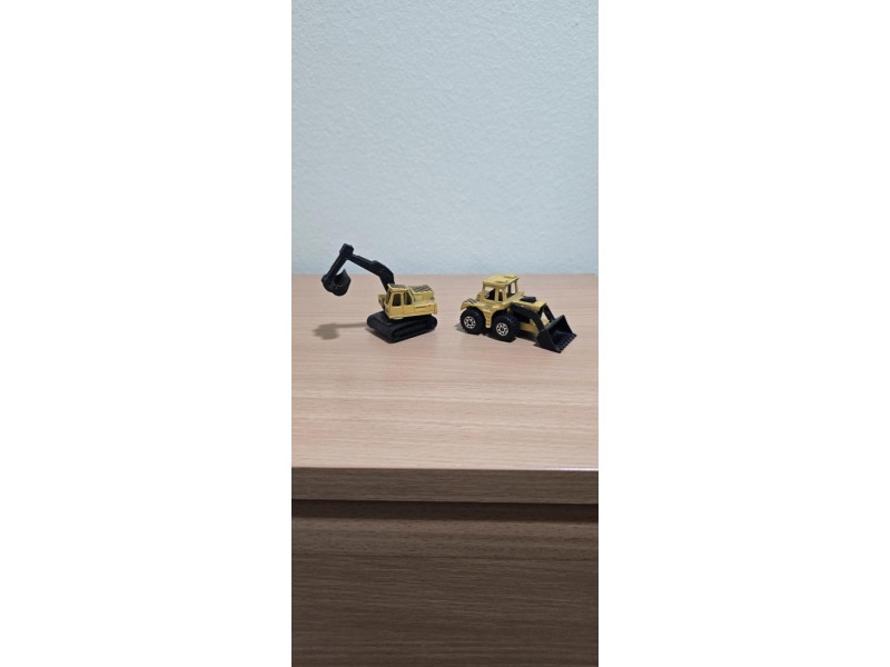 Matchbox gradjevinske mašine vintage lot