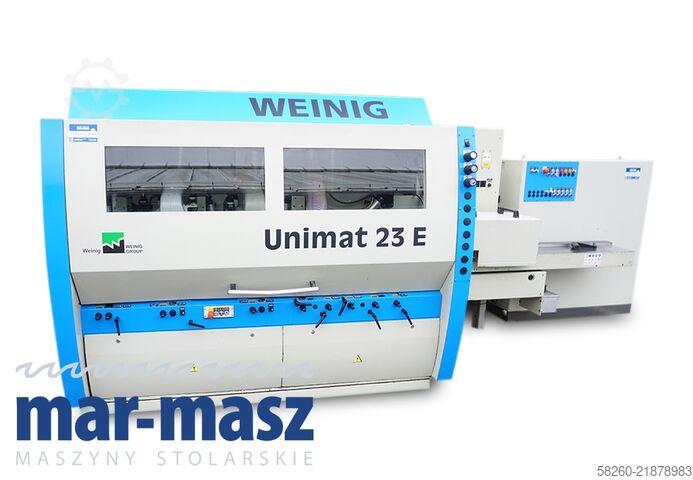 Četvorostrani planer
WEINIG UNIMAT 23 E na 6 głowic