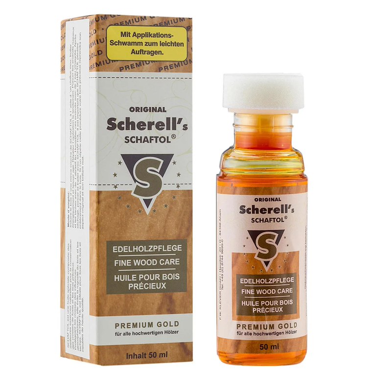 Ballistol ulje za drvo Scherell’s Šaftol premium gold 50ml