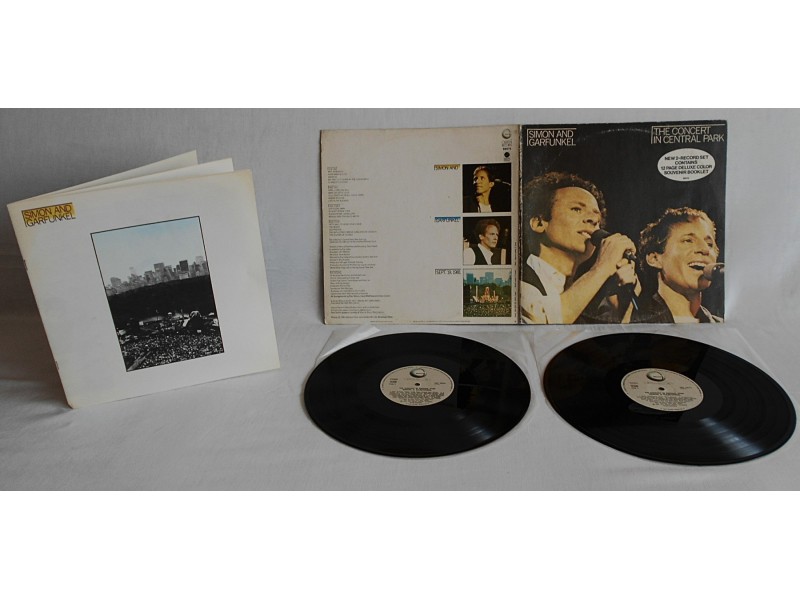 SIMON&GARFUNKEL! DUPLI ALBUM! LEGENDARNI KONCERT! 5-,4!