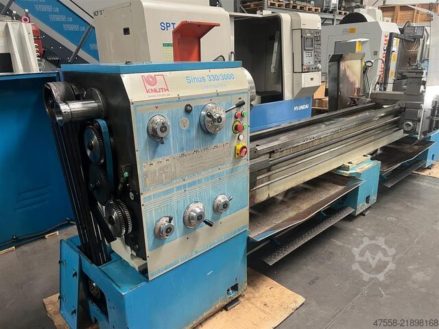 Vodeća i napeta šrafova
KNUTH Sinus 330/3000