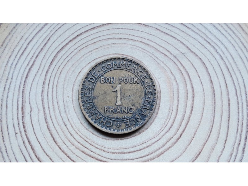 FRANCUSKA 1 FRANC 1922 GODINA