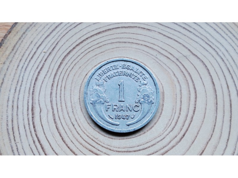 FRANCUSKA 1 FRANC 1947 GODINA