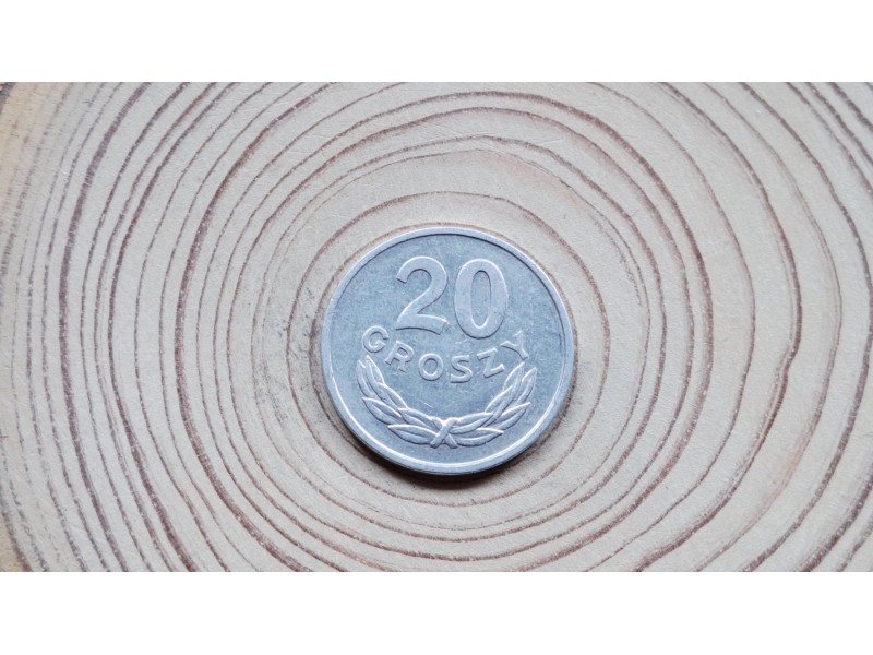 POLJSKA 20 GROSZY 1949 GODINA