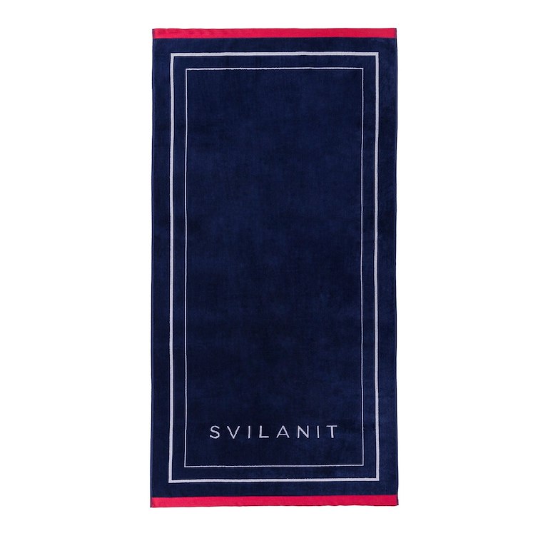 Svilanit premium plažni peškir Frames, 80 x 160 cm