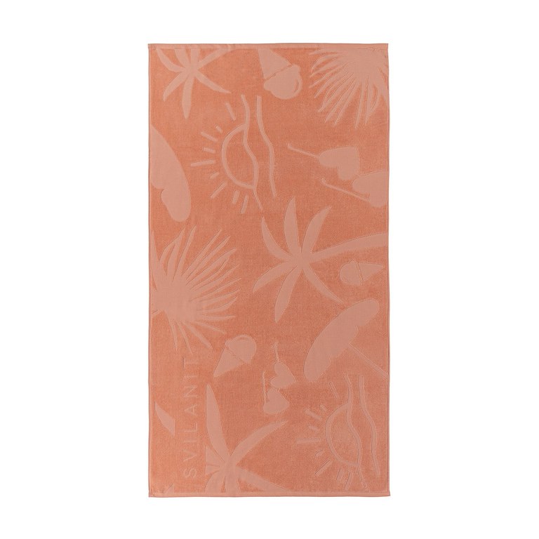 Svilanit premium peškir za plažu Summer Pink, 80 x 160 cm