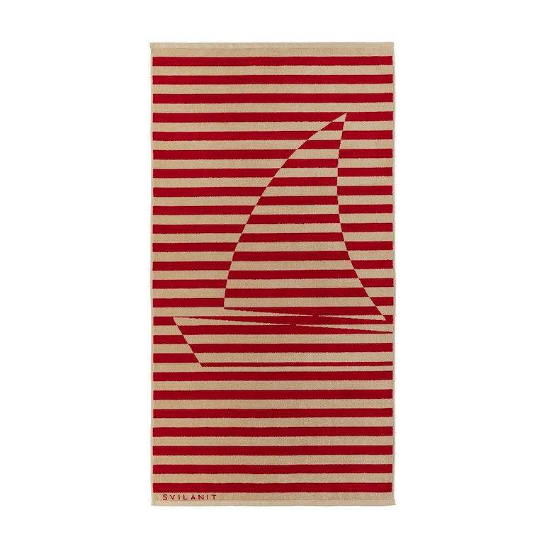 Svilanit premium peškir za plažu Sailing Boat, 80 x 160 cm