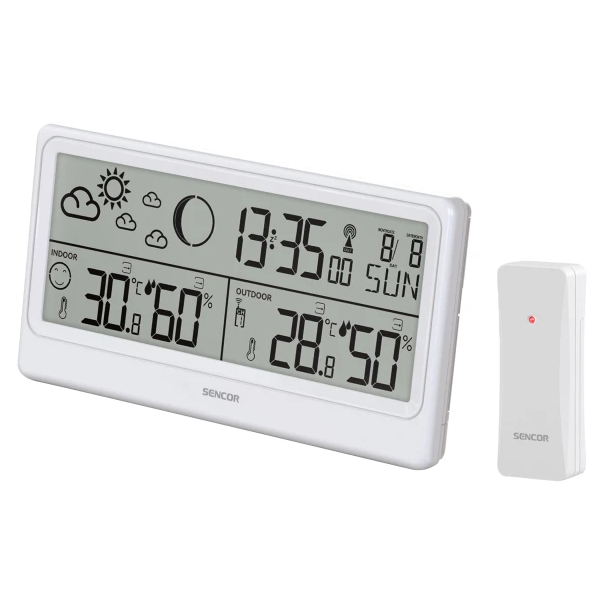 Smart meteorološka stanica SENCOR SWS 3600 bela