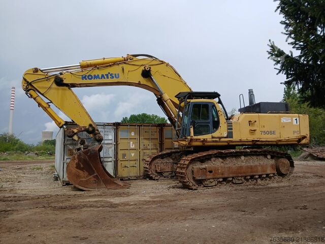 Mini bager
Komatsu PC 750 SE