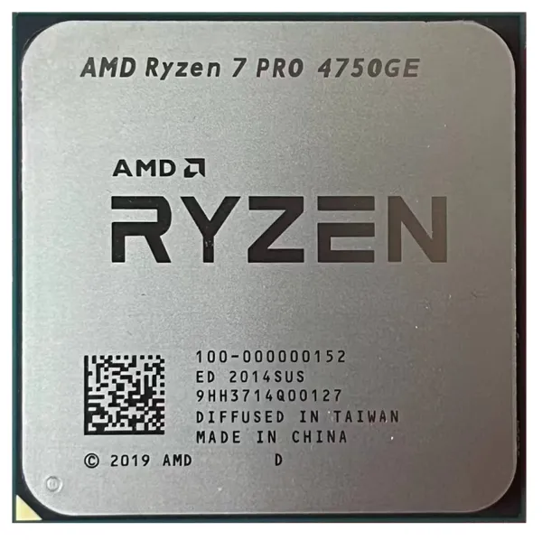 CPU AM4 AMD RYZEN 7 PRO 4750GE, 8C/16T, 4.30GHZ 100-000000152 TRAY