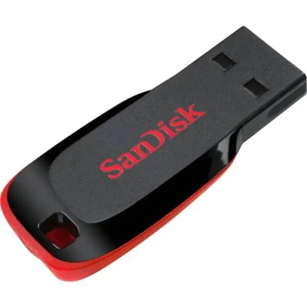 USB FLASH SANDISK 64GB CRUZER BLADE USB2.0, SDCZ50-064G-B35