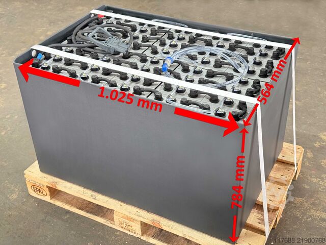 Baterija za viljuškar 80V 3PZS 465Ah - DIN A
Linde K/P - Still MX - R60 - RX60 - Yale Jungheinrich EKX - Toyota 7FBM 8FBM Crown Doosan