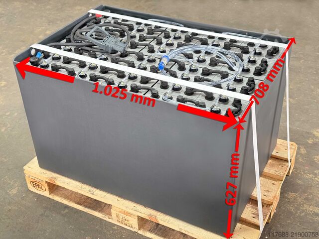 Baterija za viljuškar 80V 4PZS 500Ah - DIN A
Linde E16/20/25/30 - P200/250 W20/30 Toyota 7FBMF 16/18 - Atlet EH25 - Clark STE