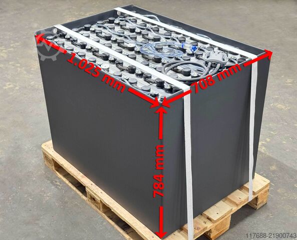 Baterija za viljuškar 80V 4PZS 620AH - DIN A
Linde E20/25/30/40 - K/P - Still MX R60 RX60 - Jungheinrich EFG - Toyota FBM - Heli