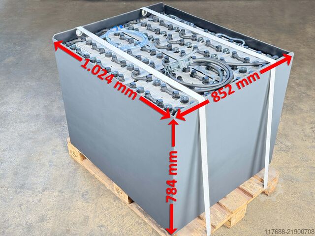 Baterija za viljuškar 80V 5PZS 775AH - DIN A
Linde E25/30/35/40/45 -K - P250 Still R60 - RX60-25/30/35/40 -Jungheinrich EFG uvm.