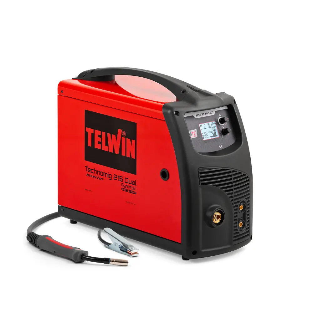 Aparat za zavarivanje Inverter 220A TECHNOMIG 215 DUAL SYNERGIC (Telwin)