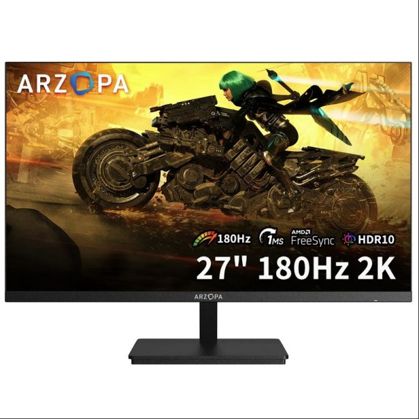 Monitor ARZOPA M1RC-27" 180Hz 2K QHD Gaming