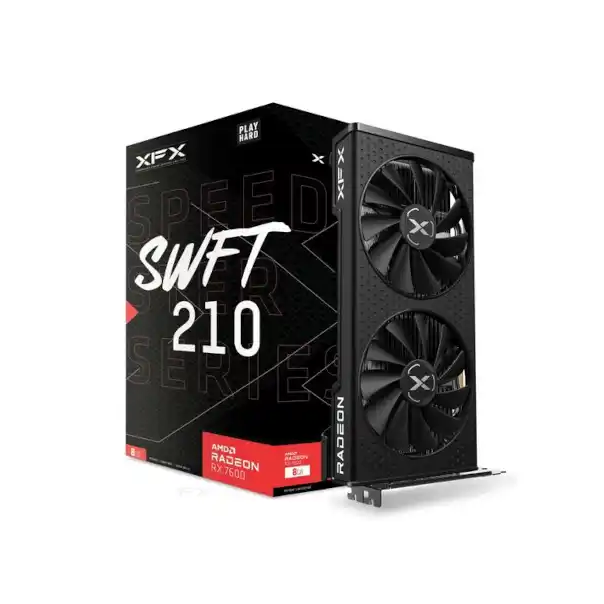 Grafička kartica XFX AMD Radeon RX 7600 8GB SPEEDSTER SWFT 210 Core