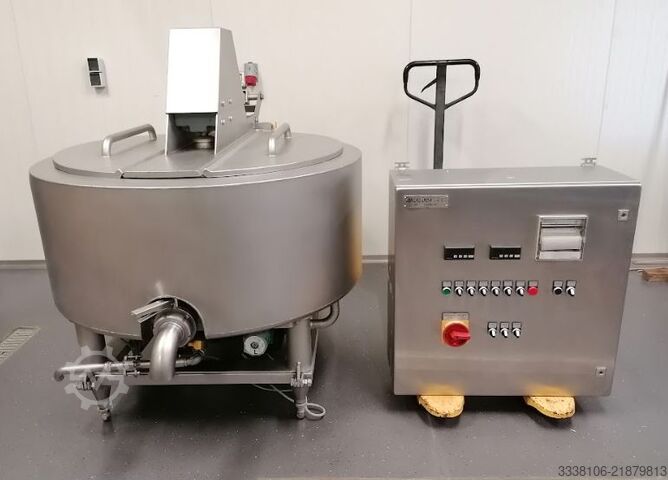 Kazanski kotao / pasterizator 350 litara
Edmund Erdmann Dauererhitzer PB 300 E