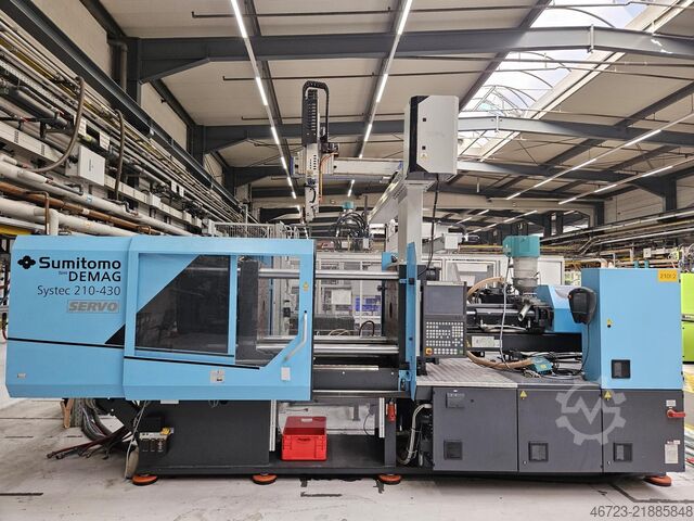 Mašina za brizganje plastike
DEMAG Systec 210/580-430