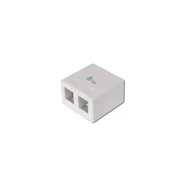 Modul nazidne utičnice prazne 2xRJ45 AT-AG-302A-WH