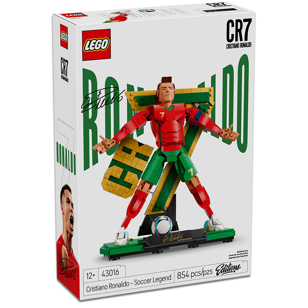 LEGO EDITIONS FOOTBALL Kristijano Ronaldo – Fudbalska legenda
