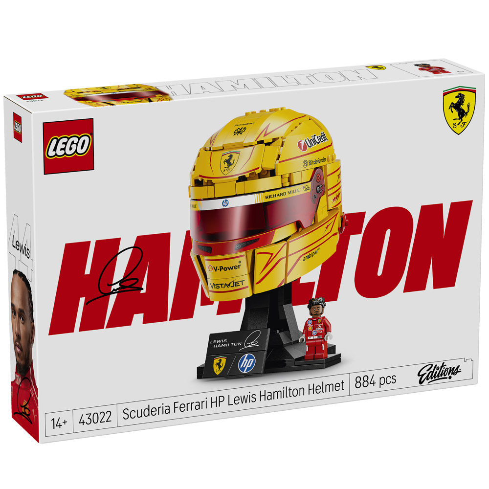 LEGO EDITIONS Kaciga Luisa Hamiltona – Scuderia Ferrari HP