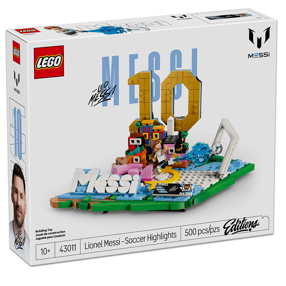 LEGO EDITIONS FOOTBALL Lajonel Mesi – Najbolji fudbalski trenuci