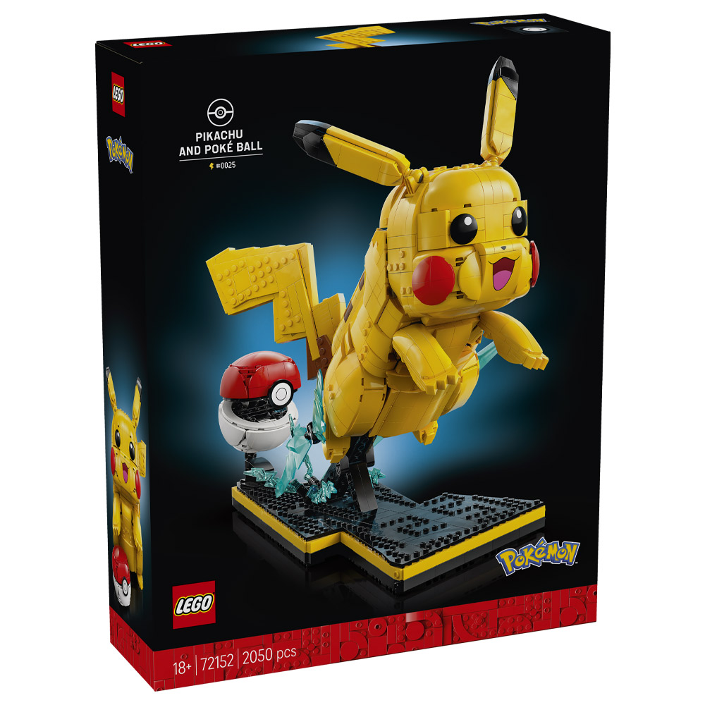 LEGO POKEMON Pikaču Poke-lopta