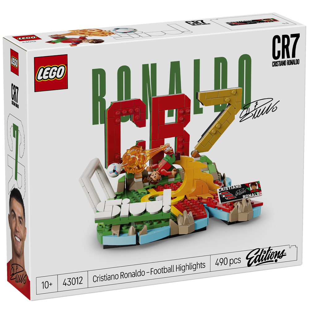 LEGO EDITIONS FOOTBALL Kristijano Ronaldo – Najbolji fudbalski trenuci