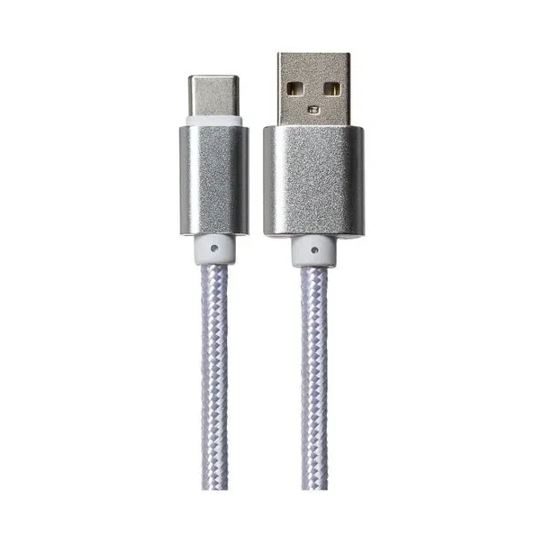 Kabl Velteh USB 2.0 na Tip C 1m/srebrni