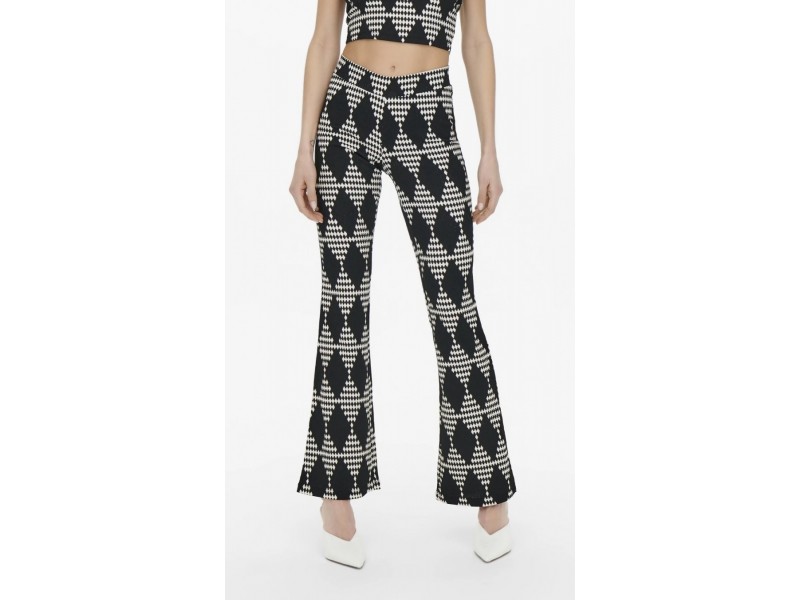 *Only Neon&Nylon* Nove zvonaste pantalone helanke - S