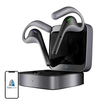 TIMEKETTLE W4 PRO AI INTERPRETER EARBUDS - 43 LANGUAGES/96 ACCENTS - GREY
