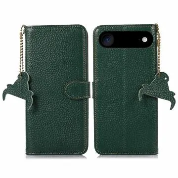 IPHONE AIR KOŽNA MASKA-NOVČANIK SA RFID-OM - ZELENA