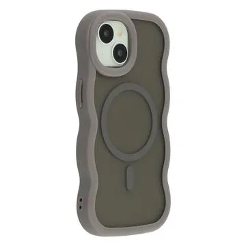 IPHONE 15 PLUS/14 PLUS WAVE-EDGE MAGNETIC HYBRID CASE - GREY