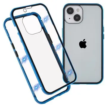 IPHONE 14 MAGNETNA MASKA SA KALJENIM STAKLOM