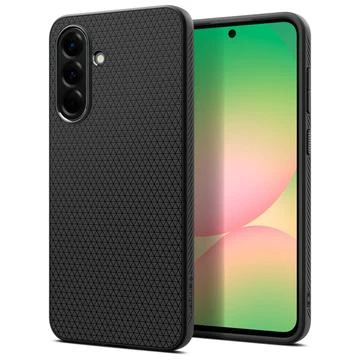 SAMSUNG GALAXY A56 SPIGEN LIQUID AIR TPU MASKA - CRNA