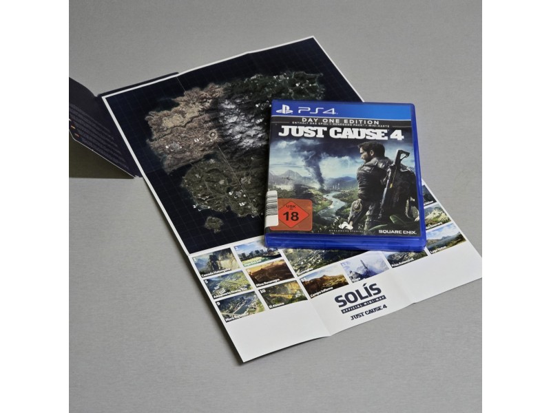 Just Cause 4 Day One Edition PS4 + mapa