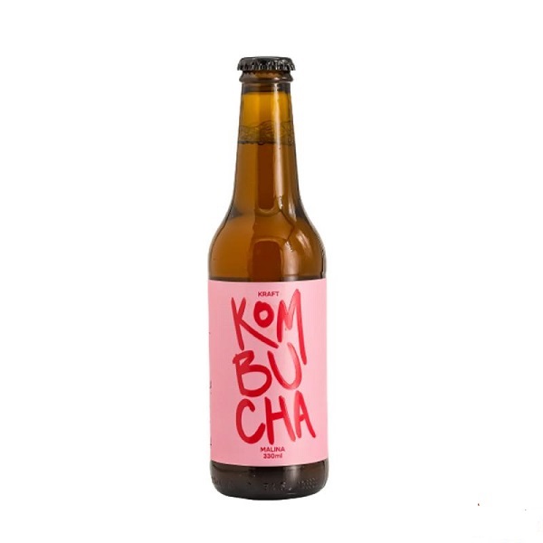 KOMBUHA MALINA 330ML LIVET