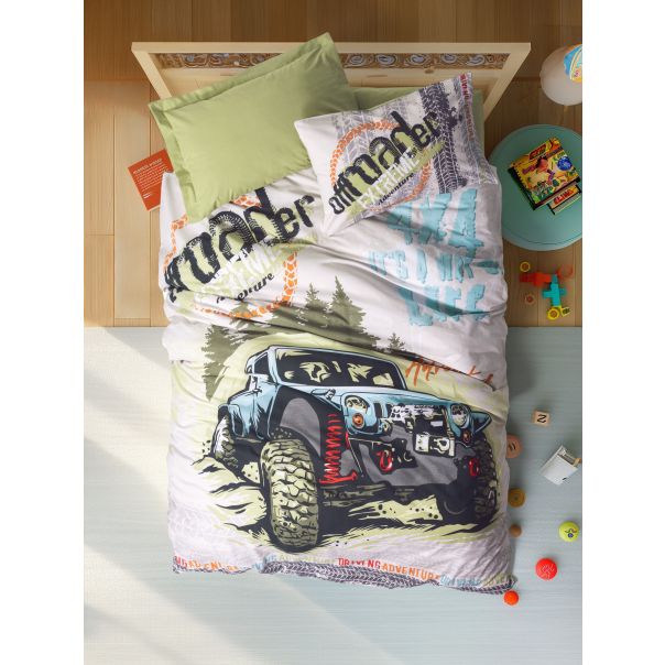 DEKOR DOM Posteljina CB SIMPLE SET SINGLE - Junior - ADVENTURE