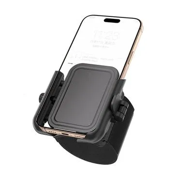 QUICK RELEASE WRIST PHONE HOLDER / ARMBAND FOR SPORTS - BLACK