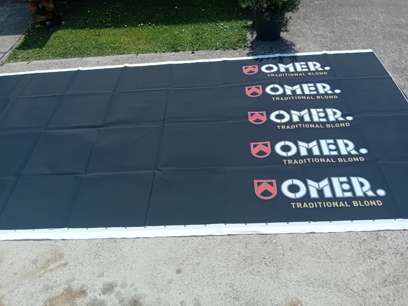 cirada platno crna Omer 3,20x1,60m kao nova