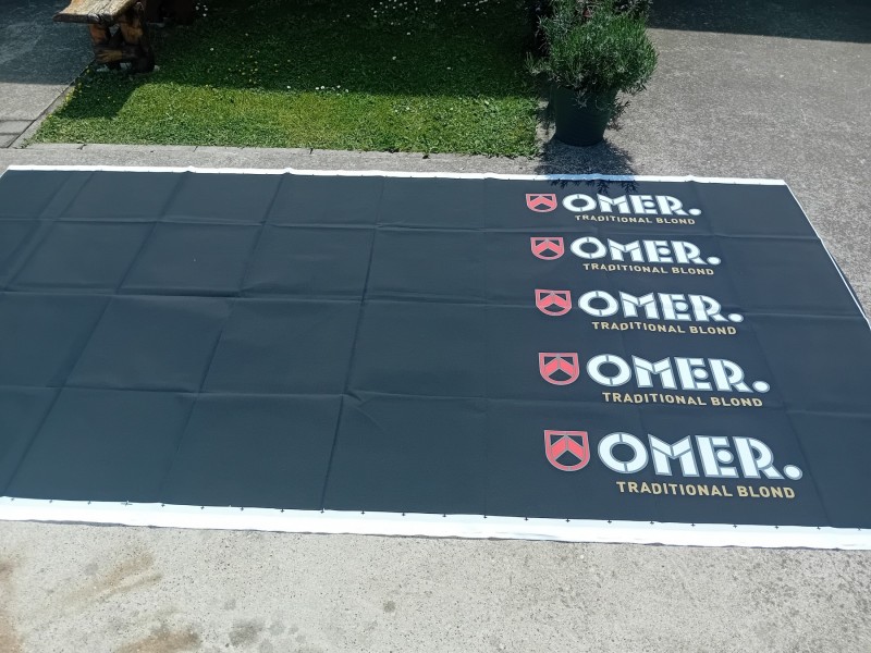cirada platno crna Omer 3,20x1,60m kao nova