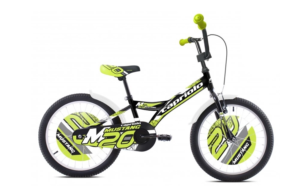 BICIKL CAPRIOLO MUSTANG 20"HT crno-lime