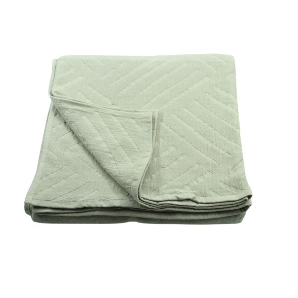 DEKOR DOM Prekrivač PASTELLO 160x220 - LIGHT GREEN