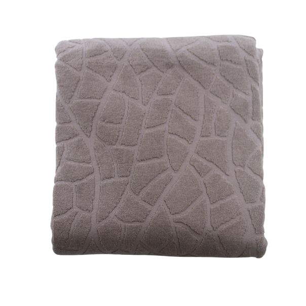 DEKOR DOM Frotir prekrivač STONE 200x210 - OPAL GREY - 26