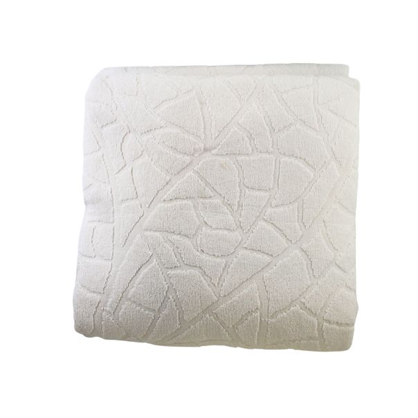 DEKOR DOM Frotir prekrivač STONE 200x210 - IVORY - 26
