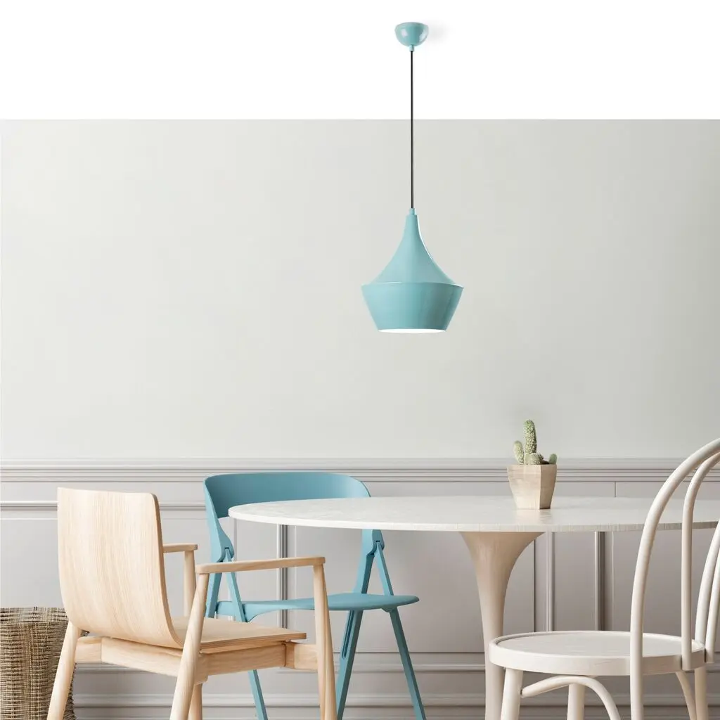 Opviq Luster Tom, 37-130cm, O23 cm, Tirkizni