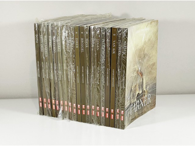Geniji umetnosti - Komplet 1-24 / Nije ceo komplet 1-19